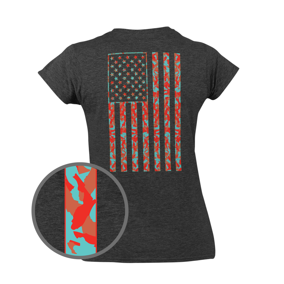 Women's Florida Camo Flag - Aurora – Florida Patriot Apparel Company